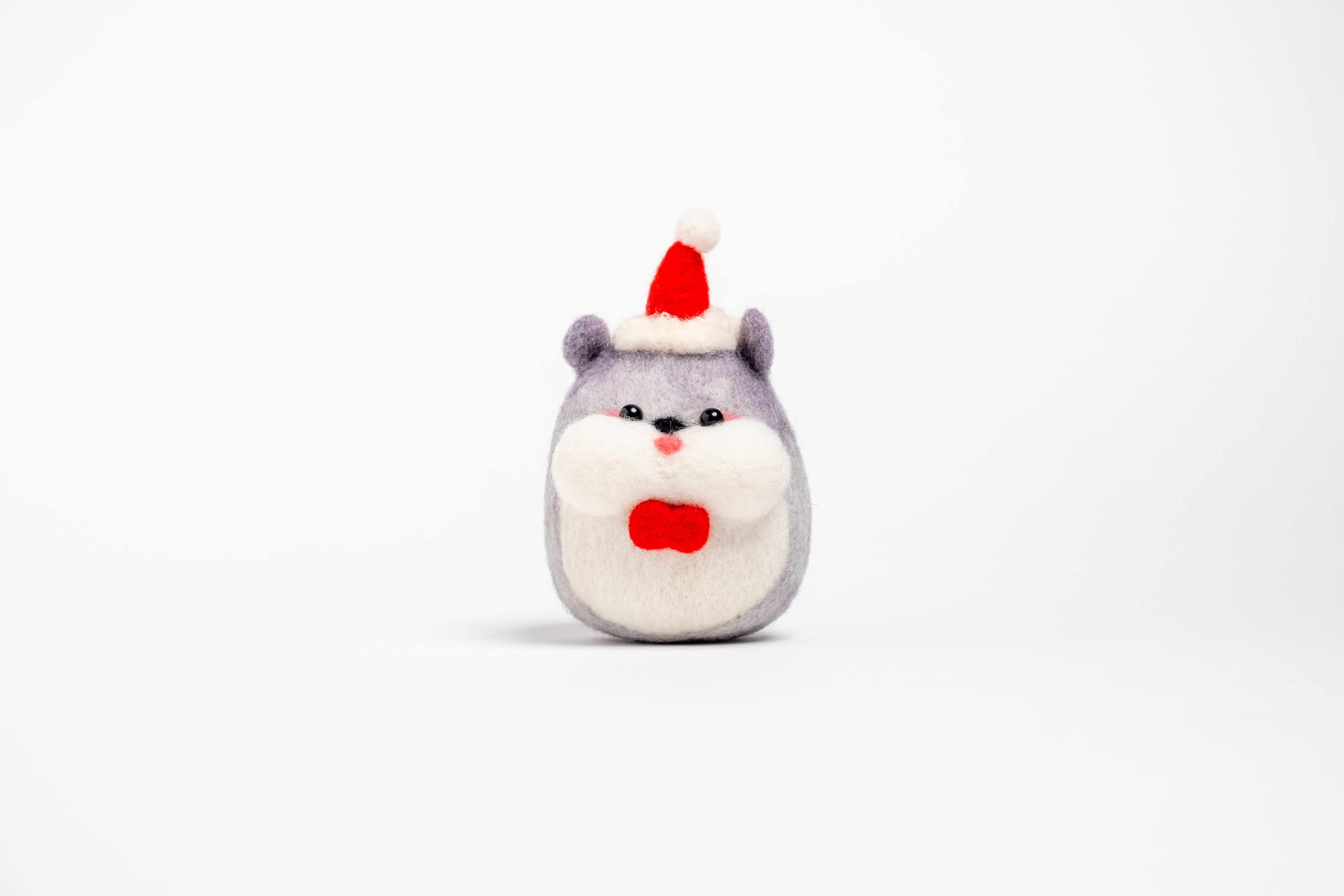 Helga the Festive Hamster Felting Kit – Fuzzy Felt